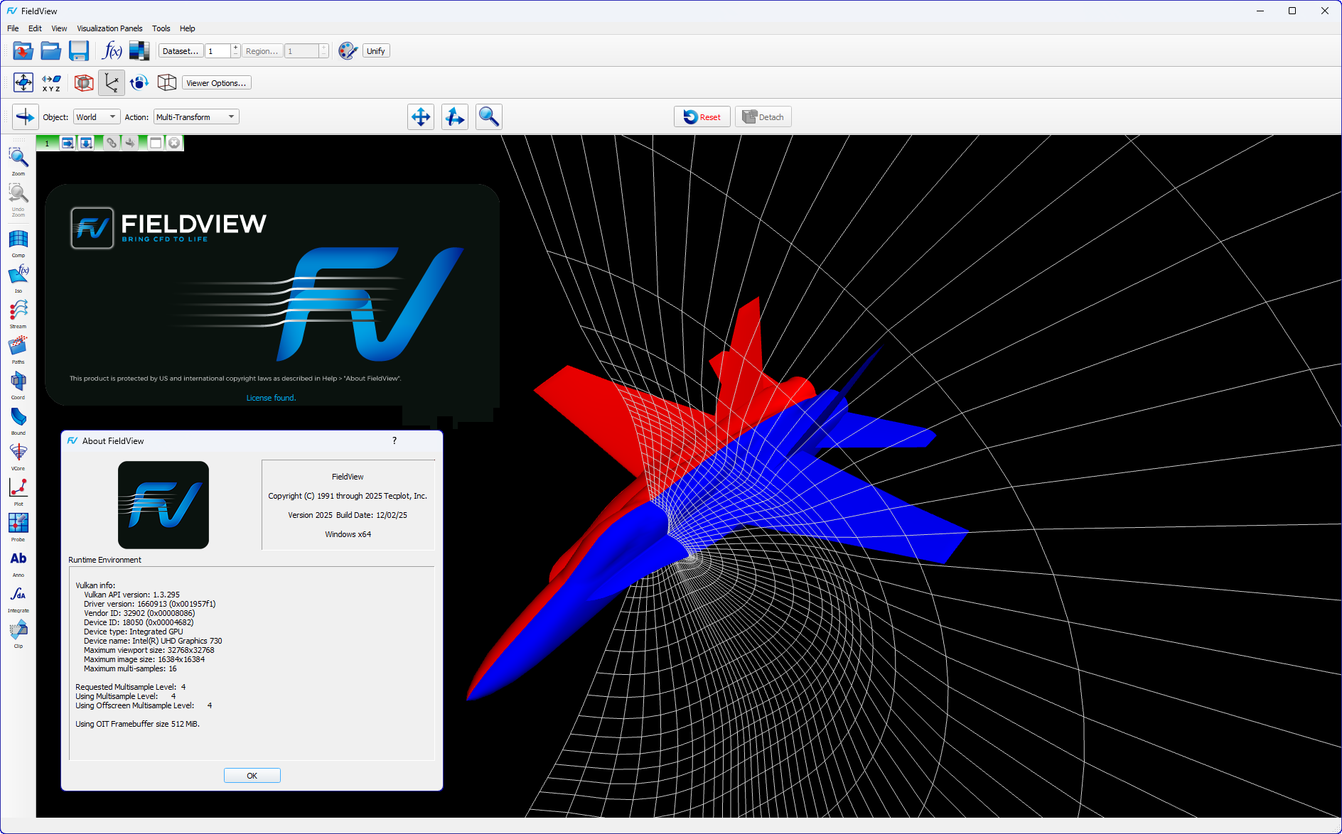 how to install Tecplot FieldView 2025 build 12.02.2025